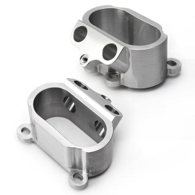 China 5 Axis CNC Machining Milling Parts 0.2mm Sandblasting Surface for sale
