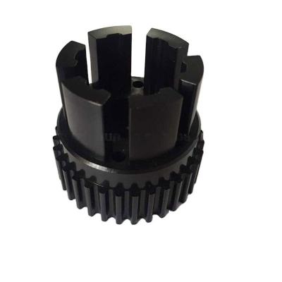 China Al7075 T6 Mechanical Robot Parts 5 Axis CNC Machining Gear Parts for sale