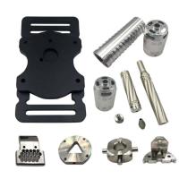 China Customized Precision 5 Axis CNC Milling Service Machining Metal Block Machined Anodized Aluminum Parts for sale
