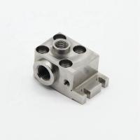 China Customized Precision 5 Axis CNC Milling Service Machining Metal Block Machined Anodized Aluminum Parts for sale