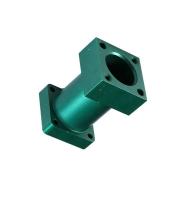 China OEM SS Milled Metal Parts 5 Axis Clean Finish Anodized Different Color for sale