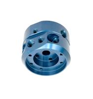 China OEM SS Milled Metal Parts 5 Axis Clean Finish Anodized Different Color for sale