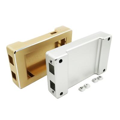 China Custom Aluminum Parts Precision Metal Machining 4 Axis Metal Milling Electronics Housing Aluminum CNC for sale