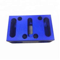China Custom Blue Anodized Al6063 Aluminum Machining Parts For Motorcycle Parts for sale
