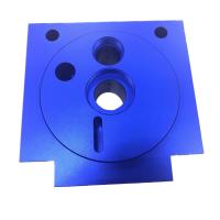 China Custom Blue Anodized Al6063 Aluminum Machining Parts For Motorcycle Parts for sale