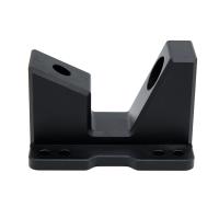 China Custom CNC Fabrication Service Anodizing Small Metal Parts Aluminium Baseplate For Skateboard for sale