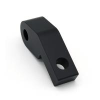 China Custom CNC Fabrication Service Metal Aluminium Fairing Headlight Bracket for sale