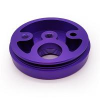 China Drilling Machining Colorful Custom Aluminum Parts CNC Turned Milling for sale