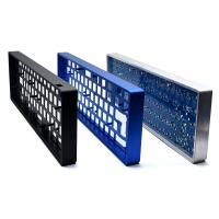 China Multi Color Anodizing Aluminum Keyboard Plate CNC Machining Mechanical Parts for sale