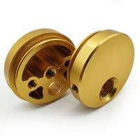 China Customize Gold Parts Aluminum CNC Machining CNC Milling Service China for sale