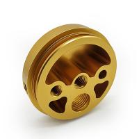 China Customize Gold Parts Aluminum CNC Machining CNC Milling Service China for sale