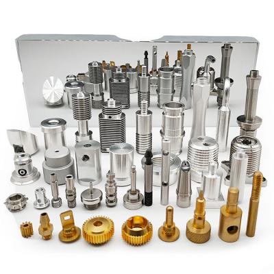 China Customize Auto Lathe Turning CNC Machining Brass Parts With Drilling for sale