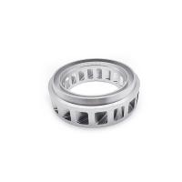 China Fabrication Services Ring Silver Parts CNC Aluminum Milling With Anodizing for sale