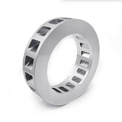 China Fabrication Services Ring Silver Parts CNC Aluminum Milling With Anodizing for sale