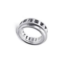 China Fabrication Services Ring Silver Parts CNC Aluminum Milling With Anodizing for sale