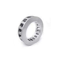 China Fabrication Services Ring Silver Parts CNC Aluminum Milling With Anodizing for sale