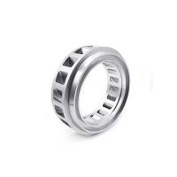 China Fabrication Services Ring Silver Parts CNC Aluminum Milling With Anodizing for sale