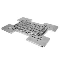China Factory Supply Aluminum Alloy Middle Frame Accessories Processing High Precision CNC Machining Mobile Phone Middle Frame for sale