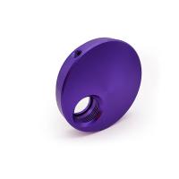 China Fabrication Services Blue Case Anodizing Sandblasting Aluminum CNC Part For Bicycle for sale