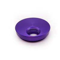 China Fabrication Services Blue Case Anodizing Sandblasting Aluminum CNC Part For Bicycle for sale