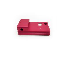 China Non-standard Red Case Anodizing Sandblasting Custom Made Parts Electric Vehicles Parts for sale