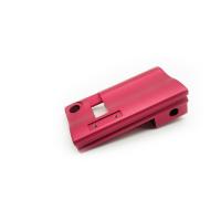 China Non-standard Red Case Anodizing Sandblasting Custom Made Parts Electric Vehicles Parts for sale