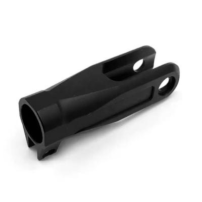 China OEM Black Bike Parts Anodizing Aluminum Metal CNC Milling Parts With Drilling Service for sale