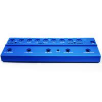 China OEM Blue Anodizing Laser Engraving CNC Milling Machining Service Aluminum CNC Parts For Audio Shell for sale