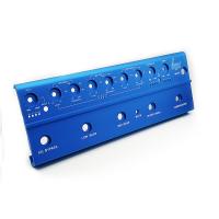 China OEM Blue Anodizing Laser Engraving CNC Milling Machining Service Aluminum CNC Parts For Audio Shell for sale