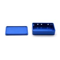 China Yixin Precision Blue Red Anodized CNC Machined Aluminum Part Cases for sale
