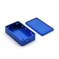 China Yixin Precision Blue Red Anodized CNC Machined Aluminum Part Cases for sale