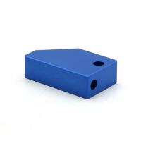 China Custom CNC Turning Aluminum Part With Blue Anodizing for sale