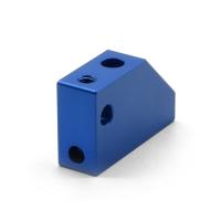 China Custom CNC Turning Aluminum Part With Blue Anodizing for sale