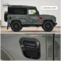China 2x Defend Aluminum Alloy Car Auto Parts , Grille Tuning Side Air Vents for sale