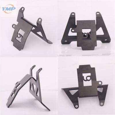 China OEM Black Aluminum Alloy 5052 CNC Bending Parts with Laser Cutting Services for sale