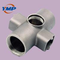 China Silver ±0.05mm tolerance die casting stainless steel parts with customized surface treatment for sale