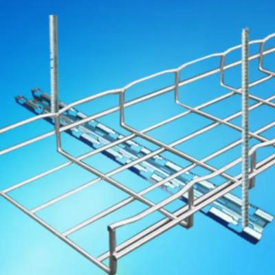 China Customized 600mm Hanging Cable Tray From Ceiling Highly Efficient For Cable Routing for sale