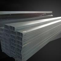 China 100-800mm Heavy Duty Stainless Steel Cable Tray / Solid Bottom Cable Tray for sale