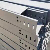 China Aluminum 100mm Heavy Duty Cable Tray Carrying Multiple Rows Hv Cables Or Dense Busbars for sale