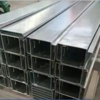China Aluminum 100mm Heavy Duty Cable Tray Carrying Multiple Rows Hv Cables Or Dense Busbars for sale