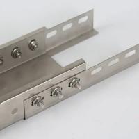 China 50mm Light Duty Cable Tray 1.5m to 2.5m spans For Low Weight Small Diameter Cables for sale