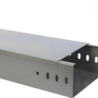 China pre galvanized 50mm Light Duty Cable Tray 1.5m To 2.5m Spans For Low Weight Small Diameter Cables for sale