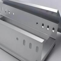China pre galvanized 50mm Light Duty Cable Tray 1.5m To 2.5m Spans For Low Weight Small Diameter Cables for sale