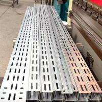 China HDG Galvanized Perforated Cable Tray 3.6 M/12 Ft for sale
