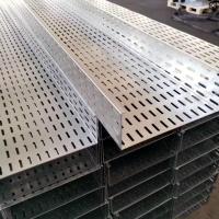 China HDG Galvanized Perforated Cable Tray 3.6 M/12 Ft for sale