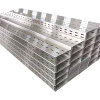China Height 100-150mm Perforated Cable Tray Punching Cable Tray for sale