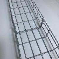 China 25-600mm Wire Mesh Cable Tray System Customizable Length for sale