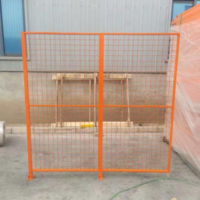 China Orange Color Robot Fencing For Logistics 1.5m 1.8m 2m 2.2m for sale