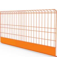 China 1/1.2m Edge Protection Barrier Orange Color  For Construction Contractors for sale