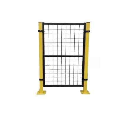 China Yellow Robot Fencing PVC Coated Steel Wire For Manufacturing Facilities for sale